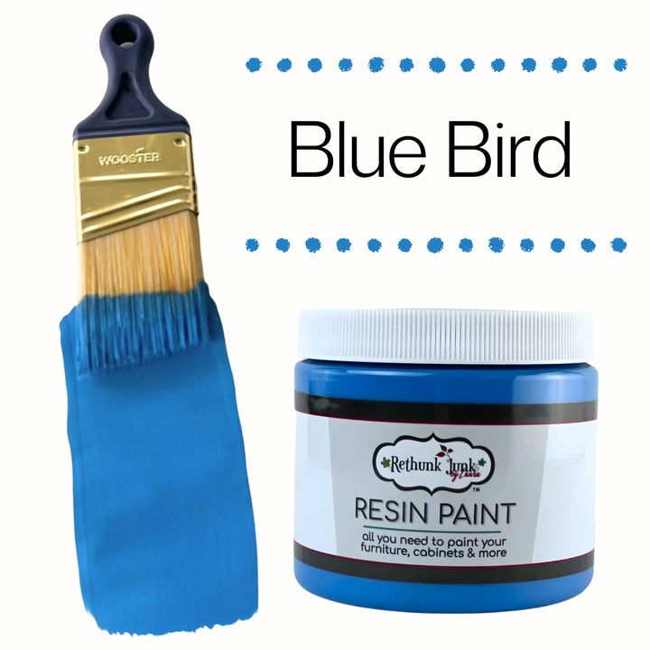Shades of Blue and Green Furniture and Cabinet Paint by Rethunk Junk ...