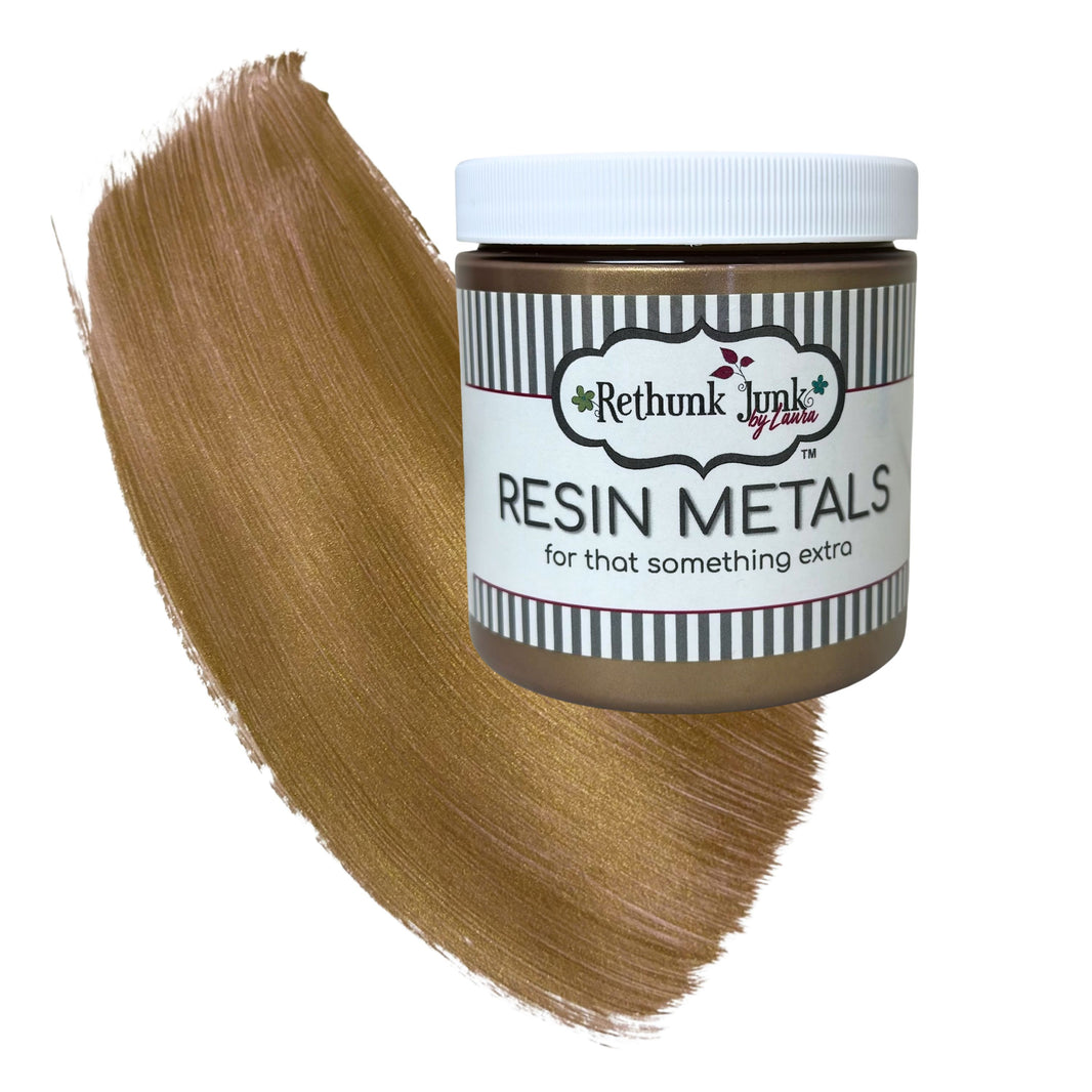 Resin Metals Decorative Furniture Metallic Paint by Rethunk Junk ...