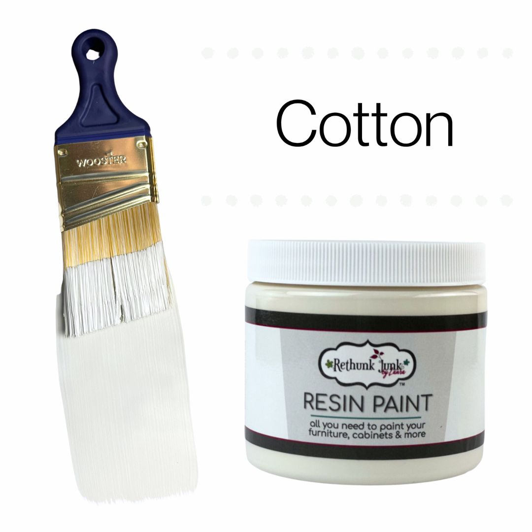 Cotton All-In-One Resin Furniture & Cabinet Paint | Rethunk Junk ...