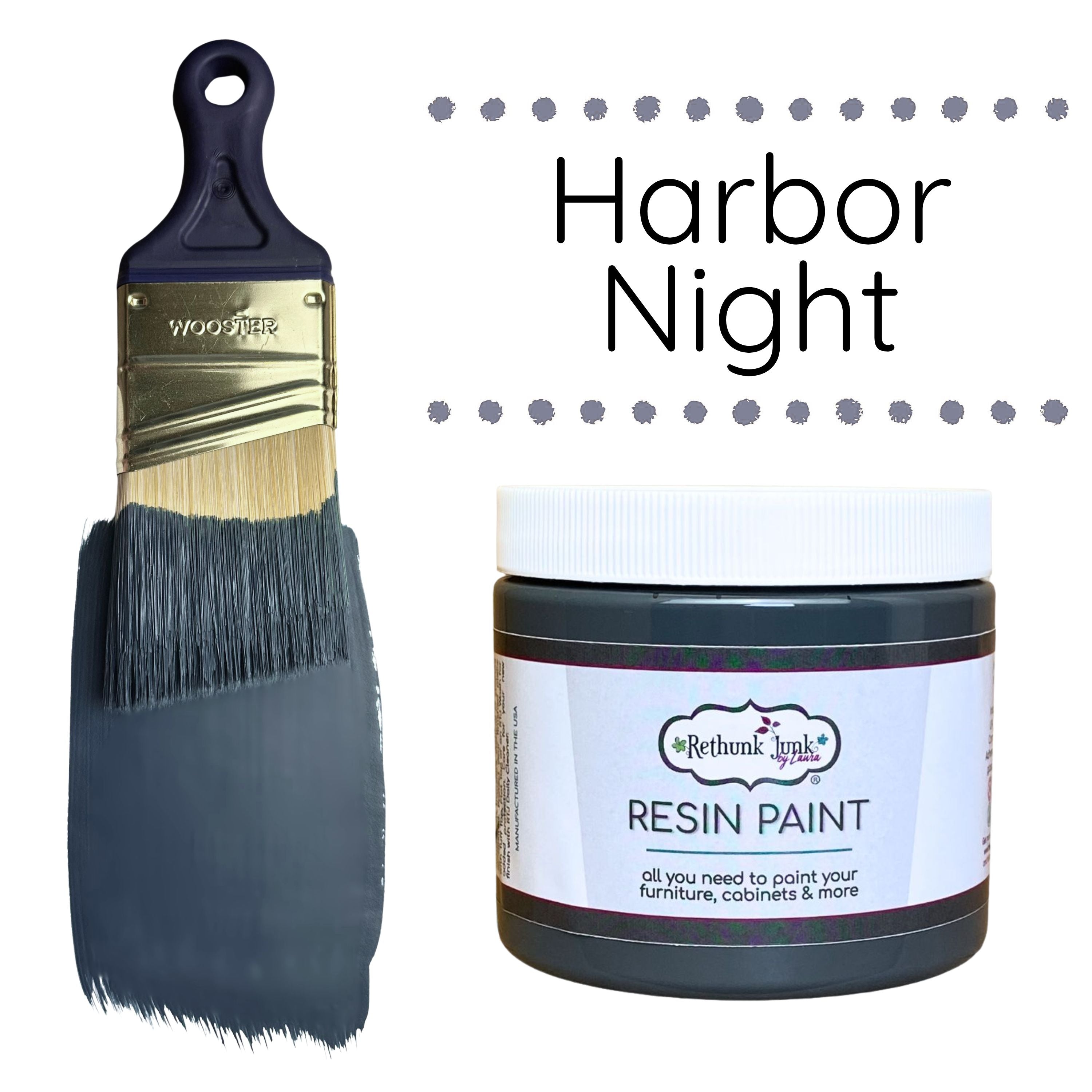 Harbor Night All-In-One Resin Paint for Furniture & Cabinets | Rethunk ...