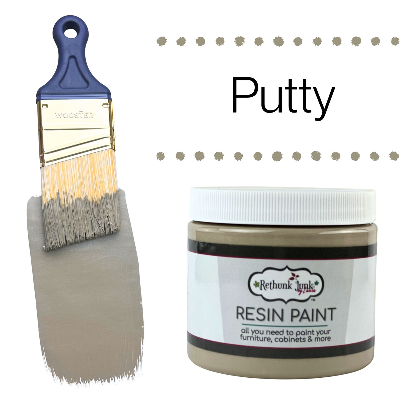 Rethunk Junk by Laura Resin Paint Putty – Rethunk Junk Paint Co
