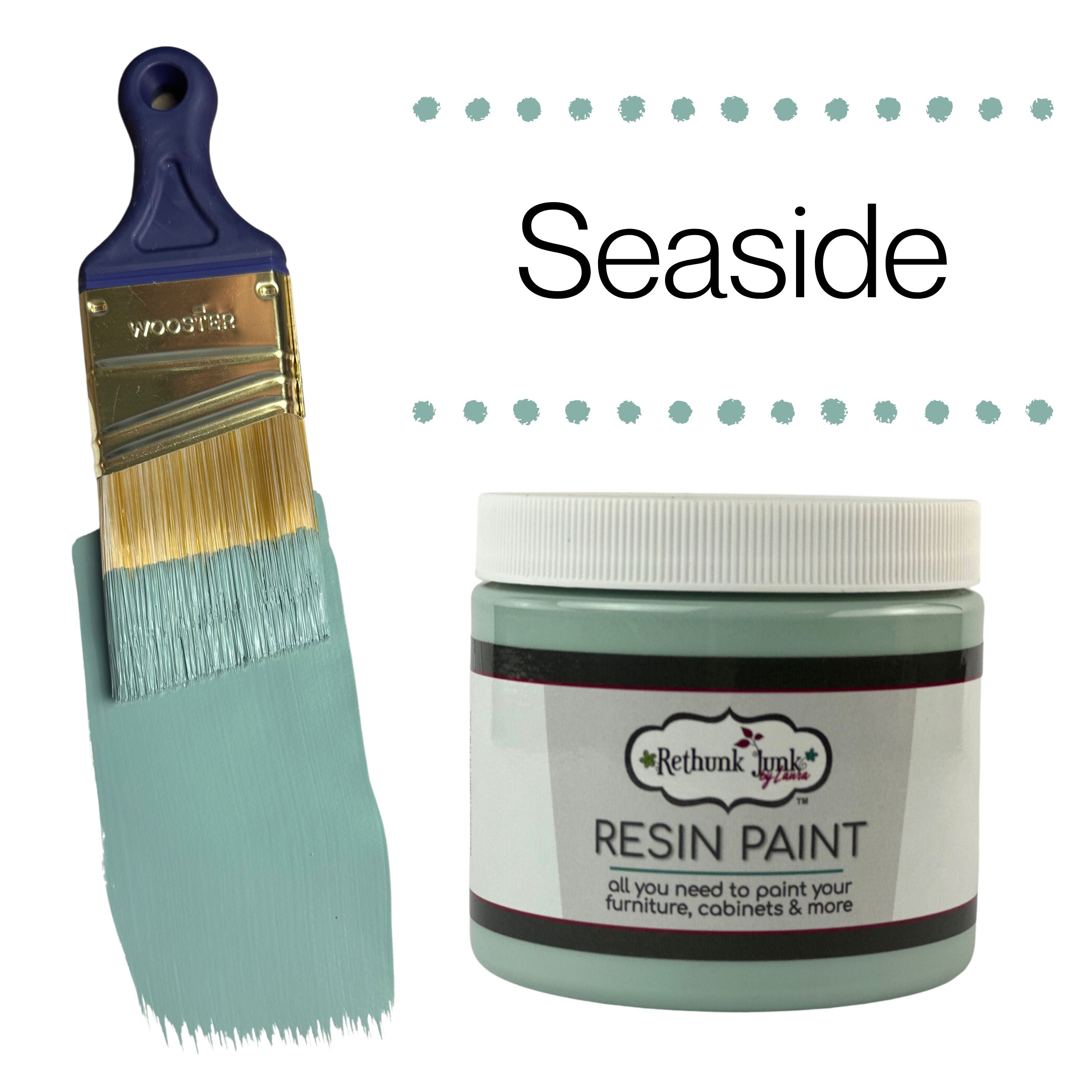Rethunk Junk by Laura Resin Paint Seaside – Rethunk Junk Paint Co