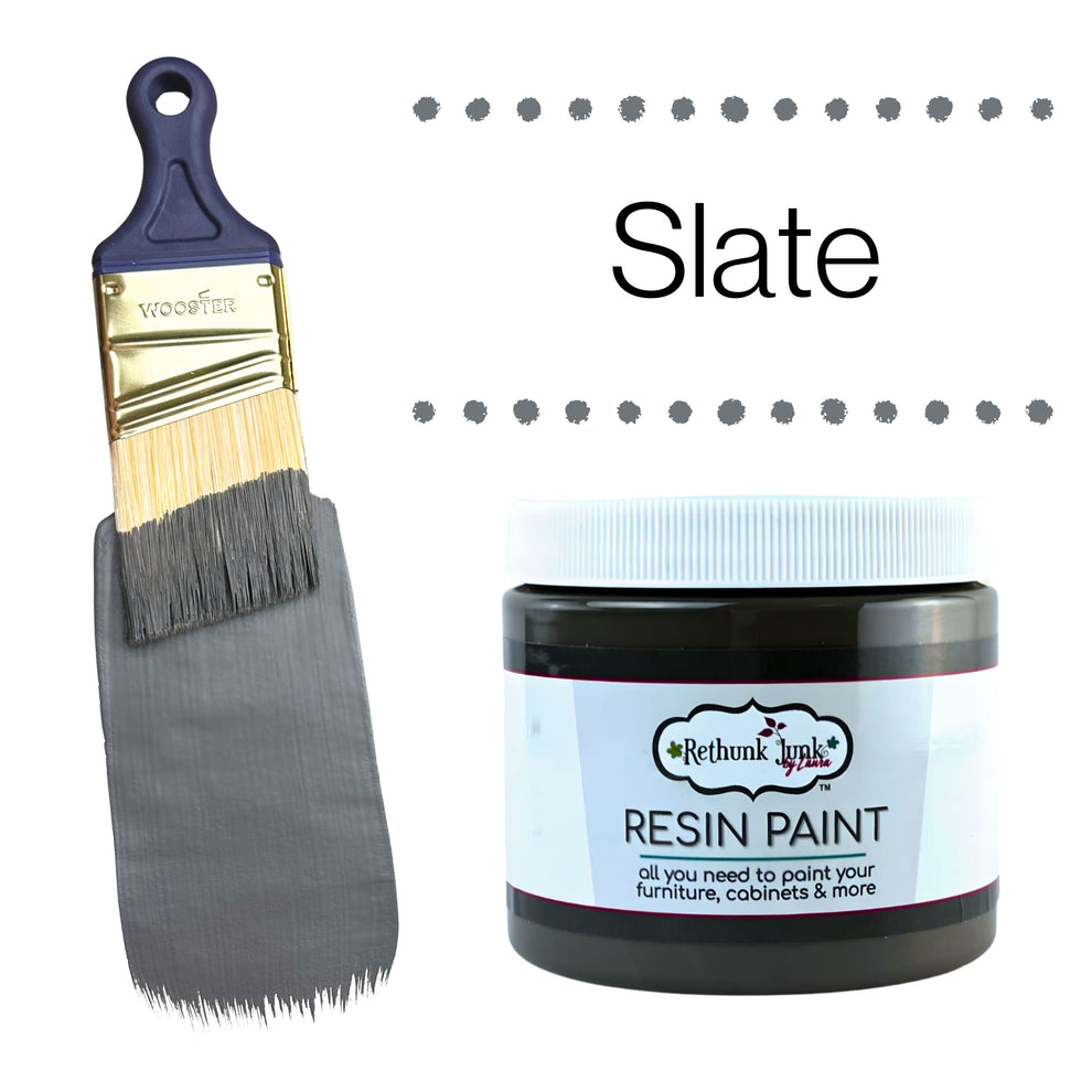 Slate All-In-One Resin Paint for Furniture & Cabinets | Rethunk Junk ...