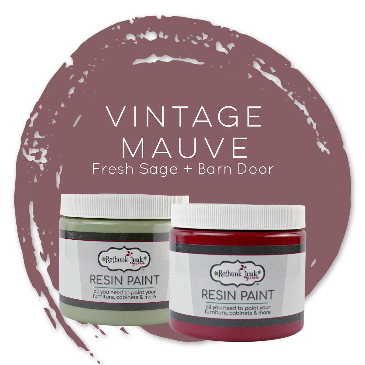 Vintage Mauve - Paint Recipe – Rethunk Junk Paint Co