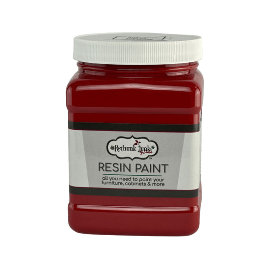 Rethunk Junk by Laura Resin Paint Ruby Red – Rethunk Junk Paint Co