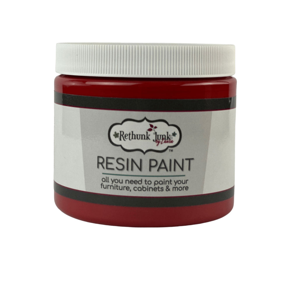 Rethunk Junk by Laura Resin Paint Ruby Red – Rethunk Junk Paint Co